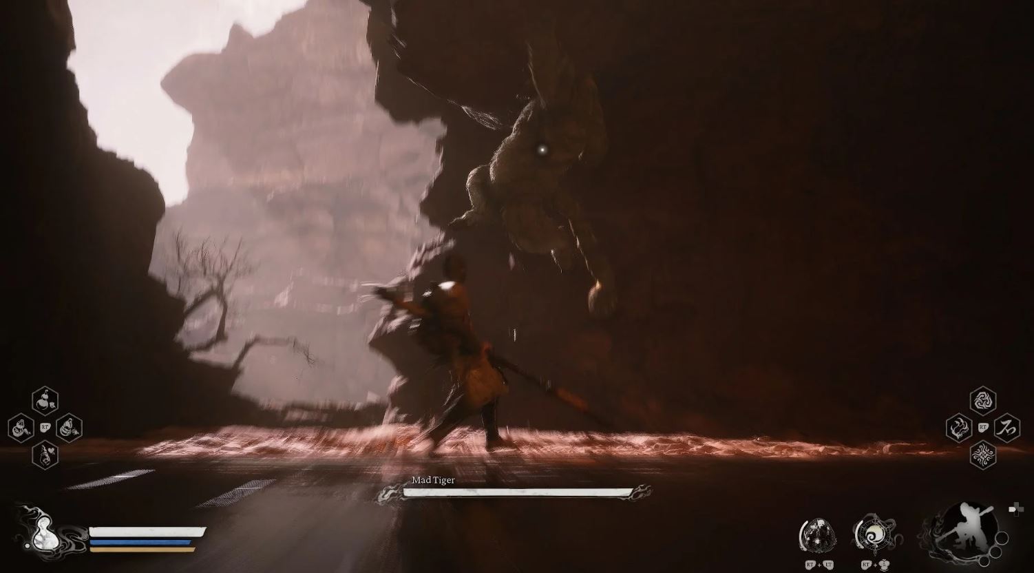 How to Beat the Mad Tiger Mini-Boss Fight in Black Myth: Wukong ...