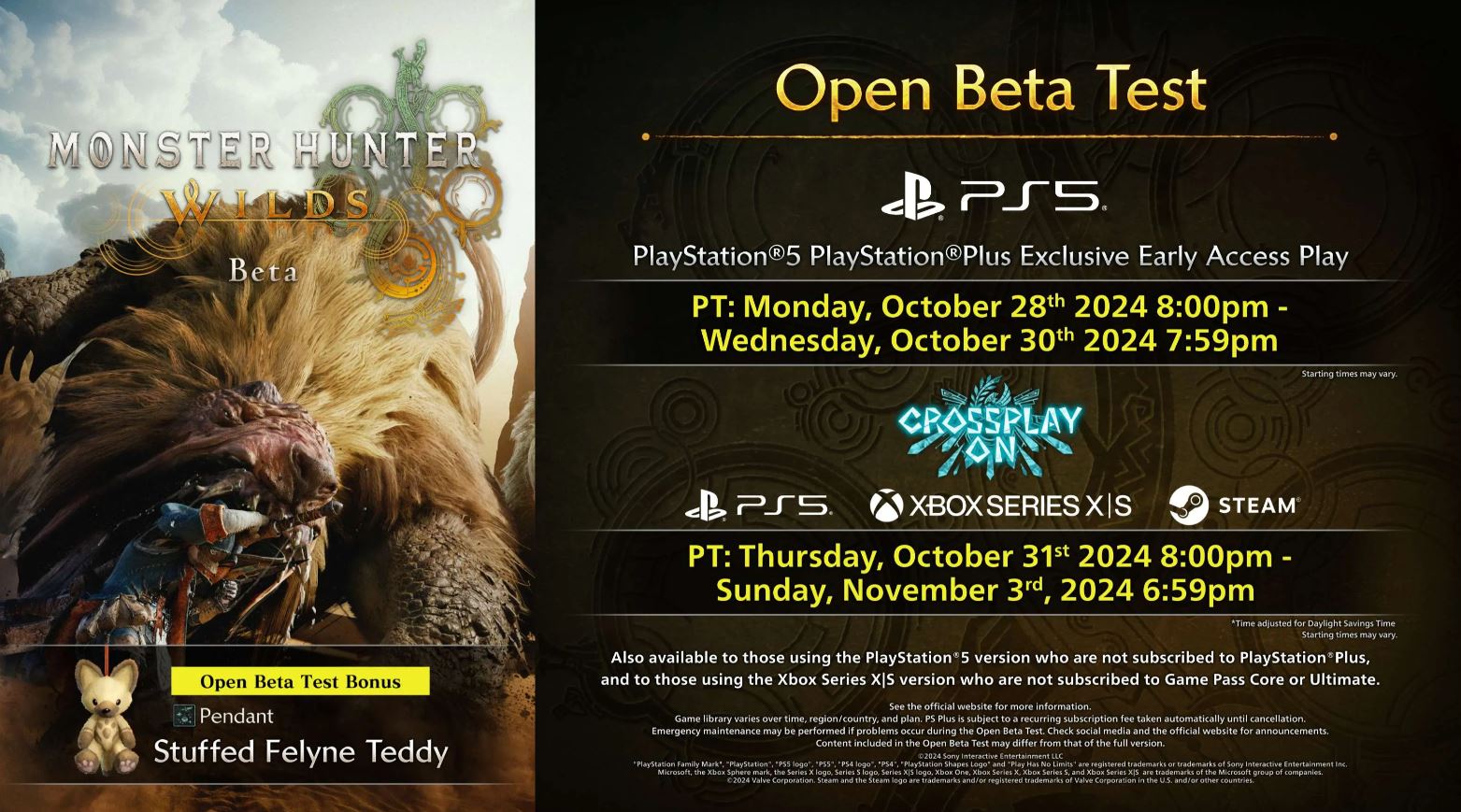 Monster Hunter Wilds Open Beta is Almost Here: Dates, Details, and How ...