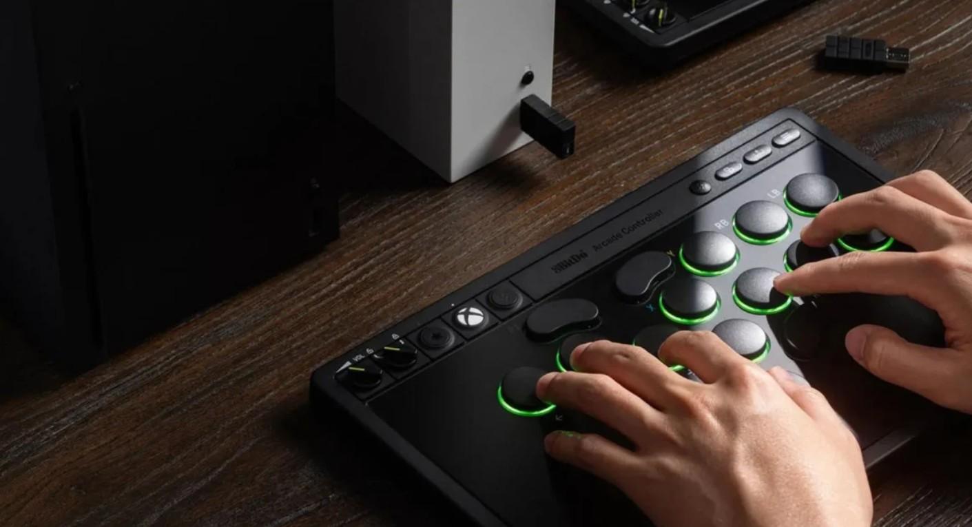 8BitDo Unveils Paper Thin Xbox Arcade Controller With All-Button Layout ...
